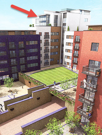 1 Bedroom Apartment Let in Birmingham, B16