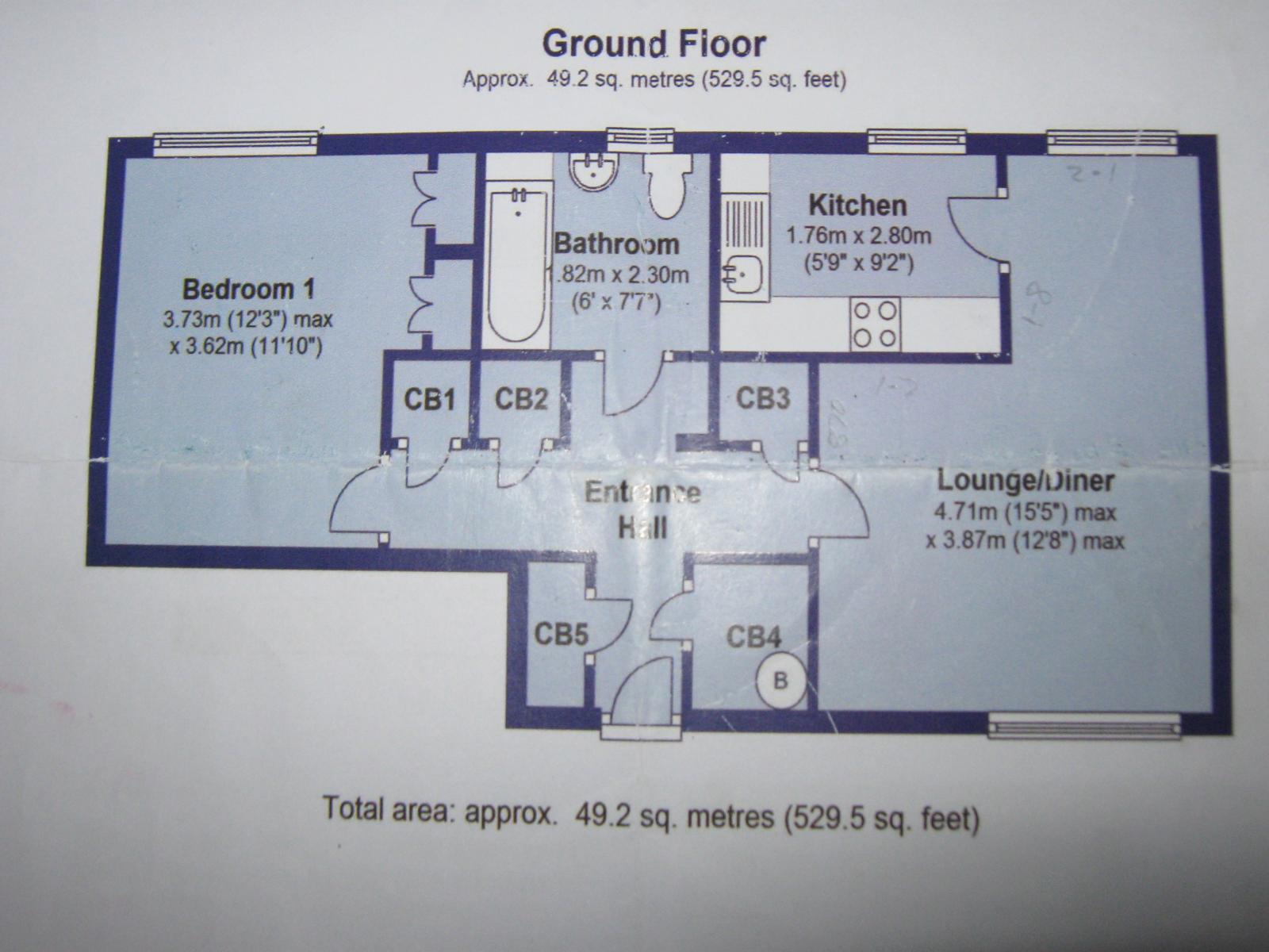 1 Bedroom Ground Floor Flat Let in Leeds, LS16